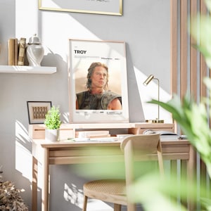 Troy Poster, Brad Pitt Poster, Wolfgang Petersen's Film Troy Print ...