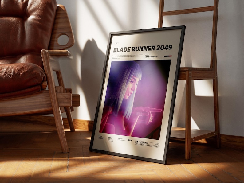 Blade Runner 2049 Poster, Ana De Armas Poster in Blade Runner, Sci-fi ...