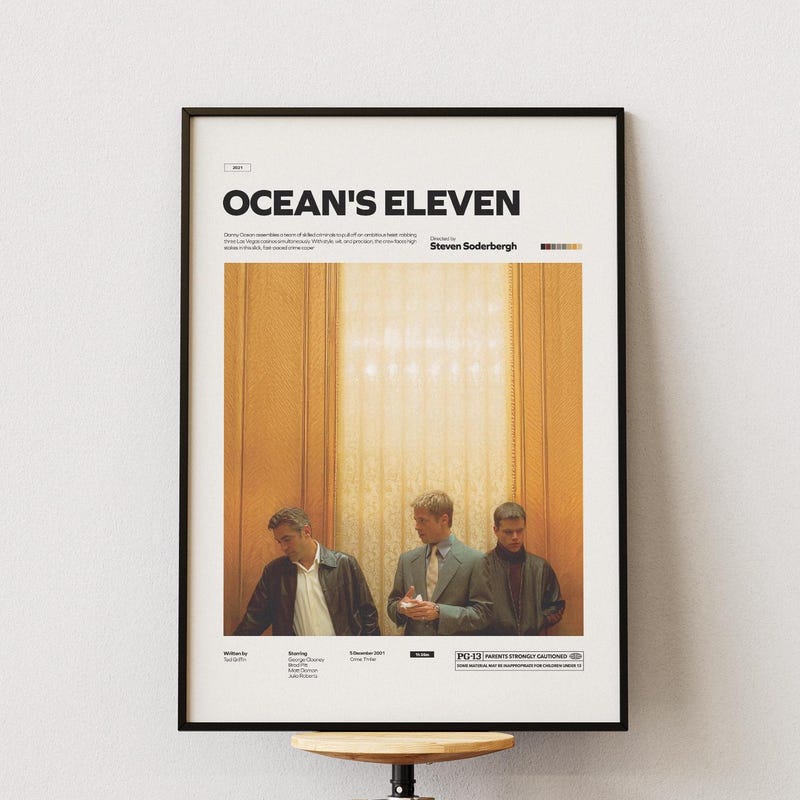 Ocean's Eleven - Etsy UK