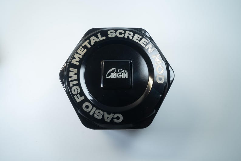 Custom Casio F91W With Metal Mesh Screen With Metel Band - Etsy