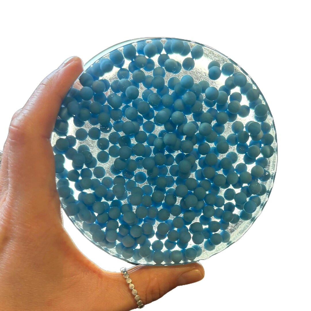 Reuseable Picky Pad the Blue Lagoon W/ OVER 300 BEADS, Biodegradable ...