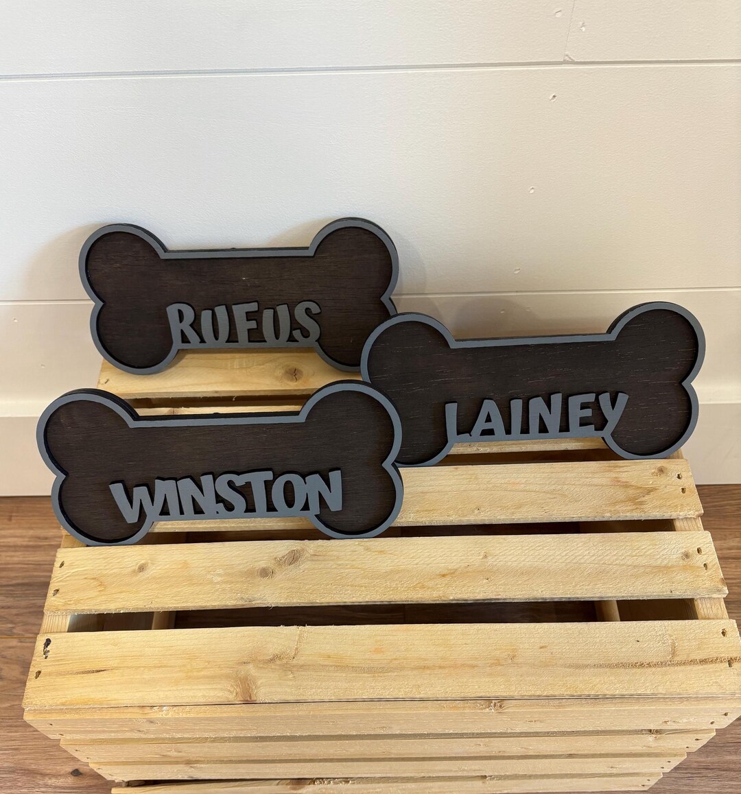 Dog Bone Name Plaque SVG | Done Bone SVG | Personalized Dog Bone Svg ...