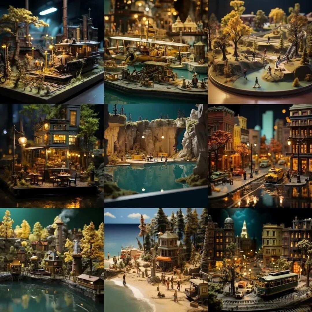 Miniature Worlds Midjourney Prompts, AI Prompts for Tiny Fantasy ...