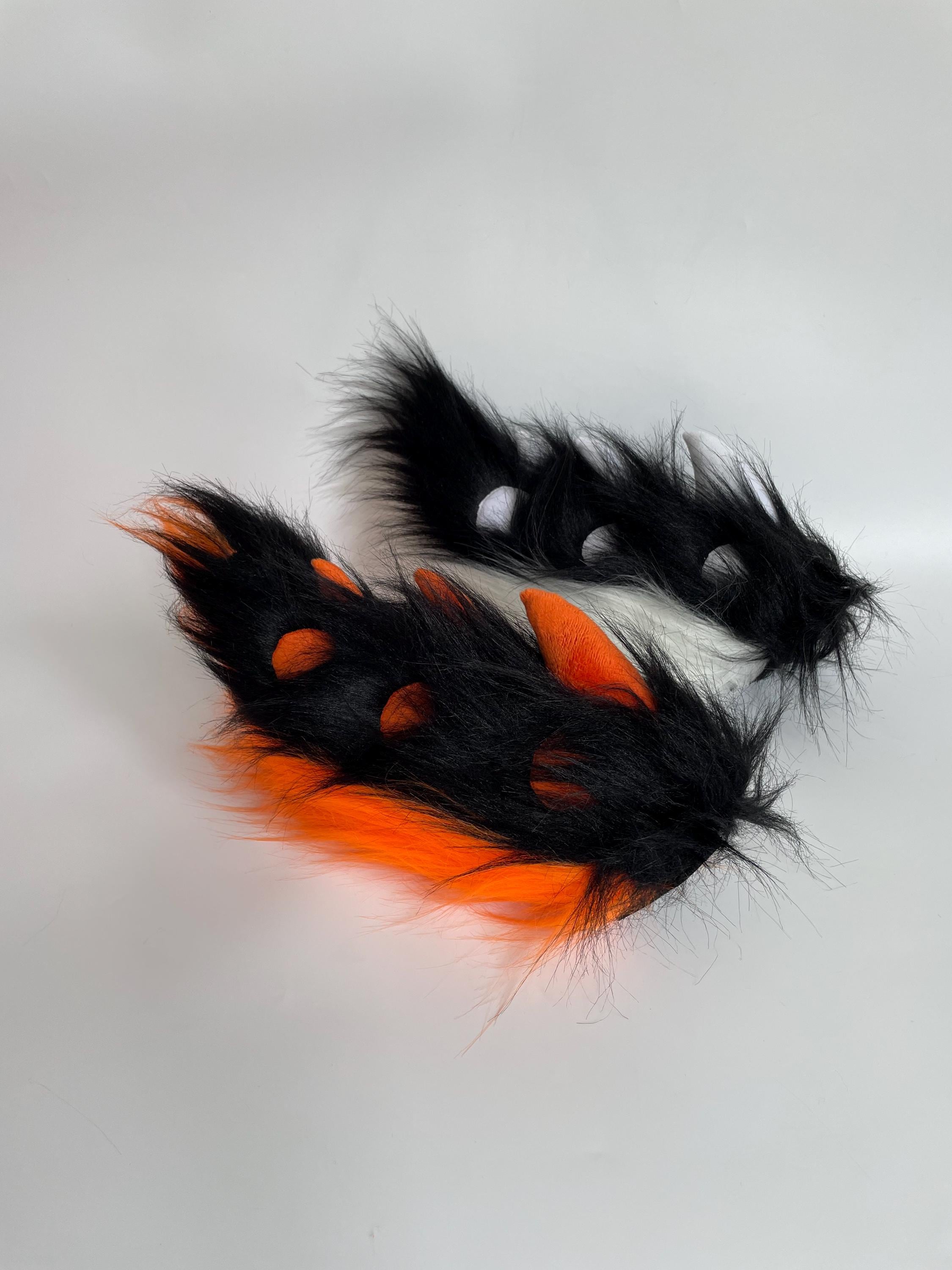 Custom Furry Tail With Belt – Short or Long – Choose Main Accent Color ...