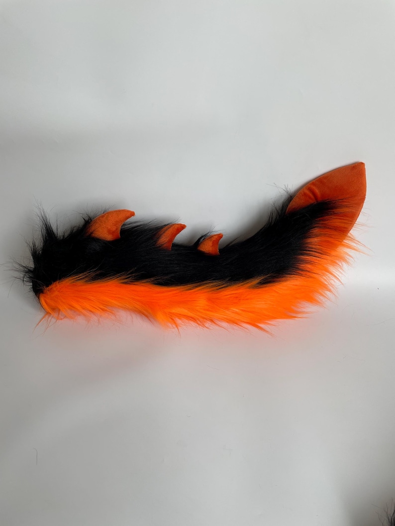 Custom Furry Tail With Belt – Short or Long – Choose Main Accent Color ...
