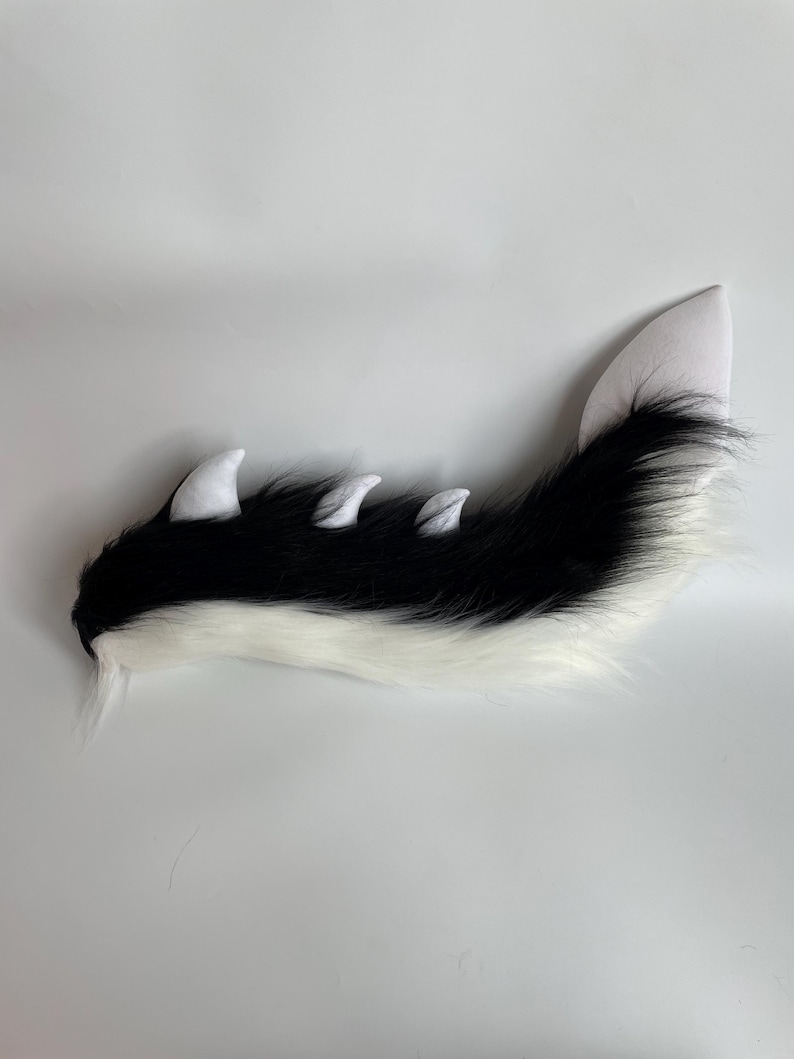 Custom Furry Tail With Belt – Short or Long – Choose Main Accent Color ...