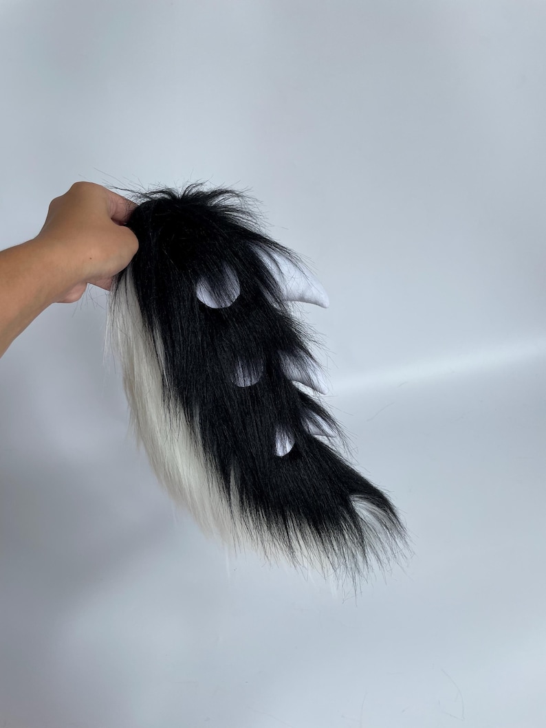 Custom Furry Tail With Belt – Short or Long – Choose Main Accent Color ...