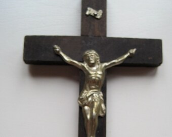 Black Crucifix - Etsy