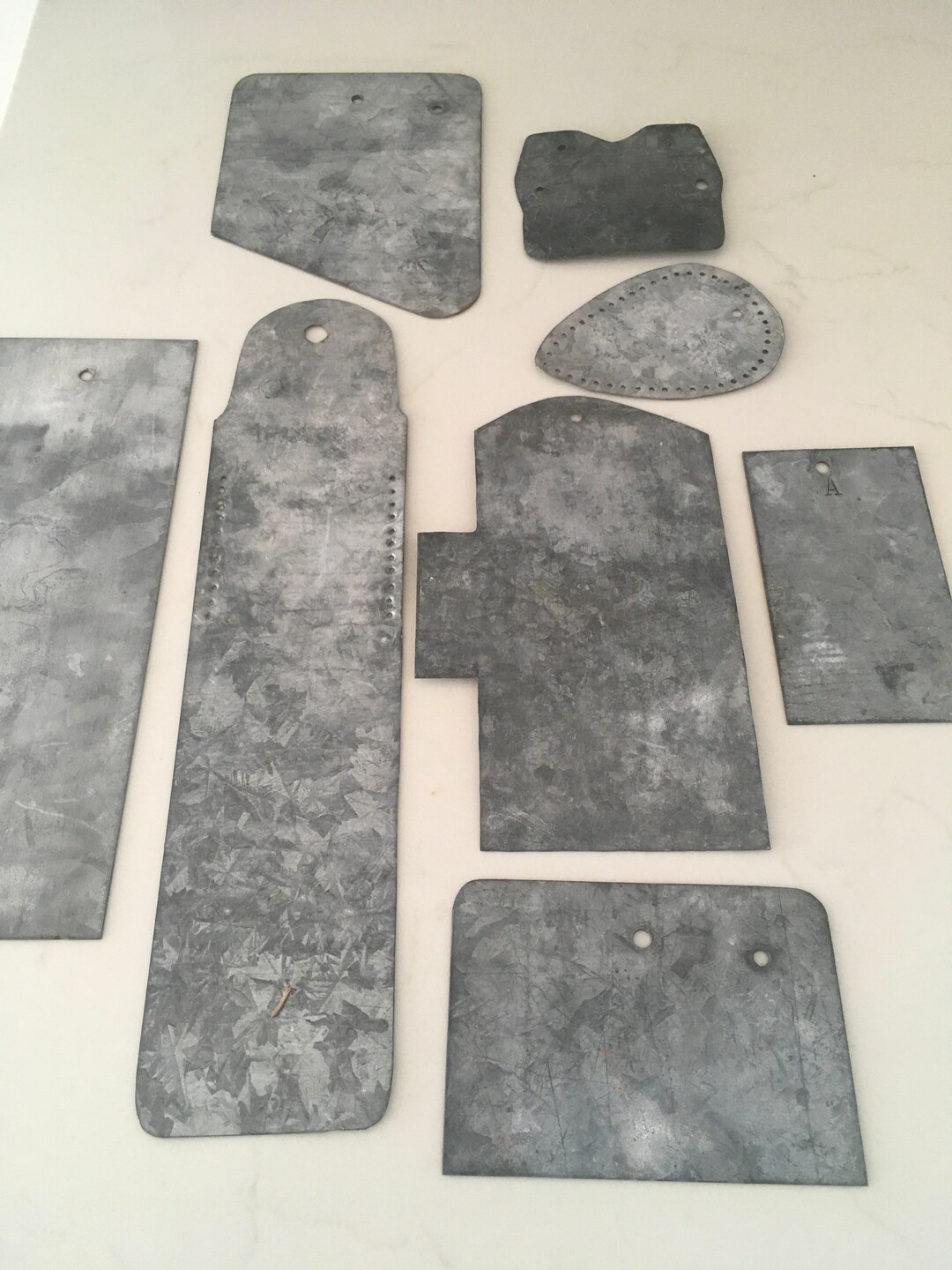 STEAMPUNK JUNK Vintage Metal Pattern Pieces Collage Altered Art ...