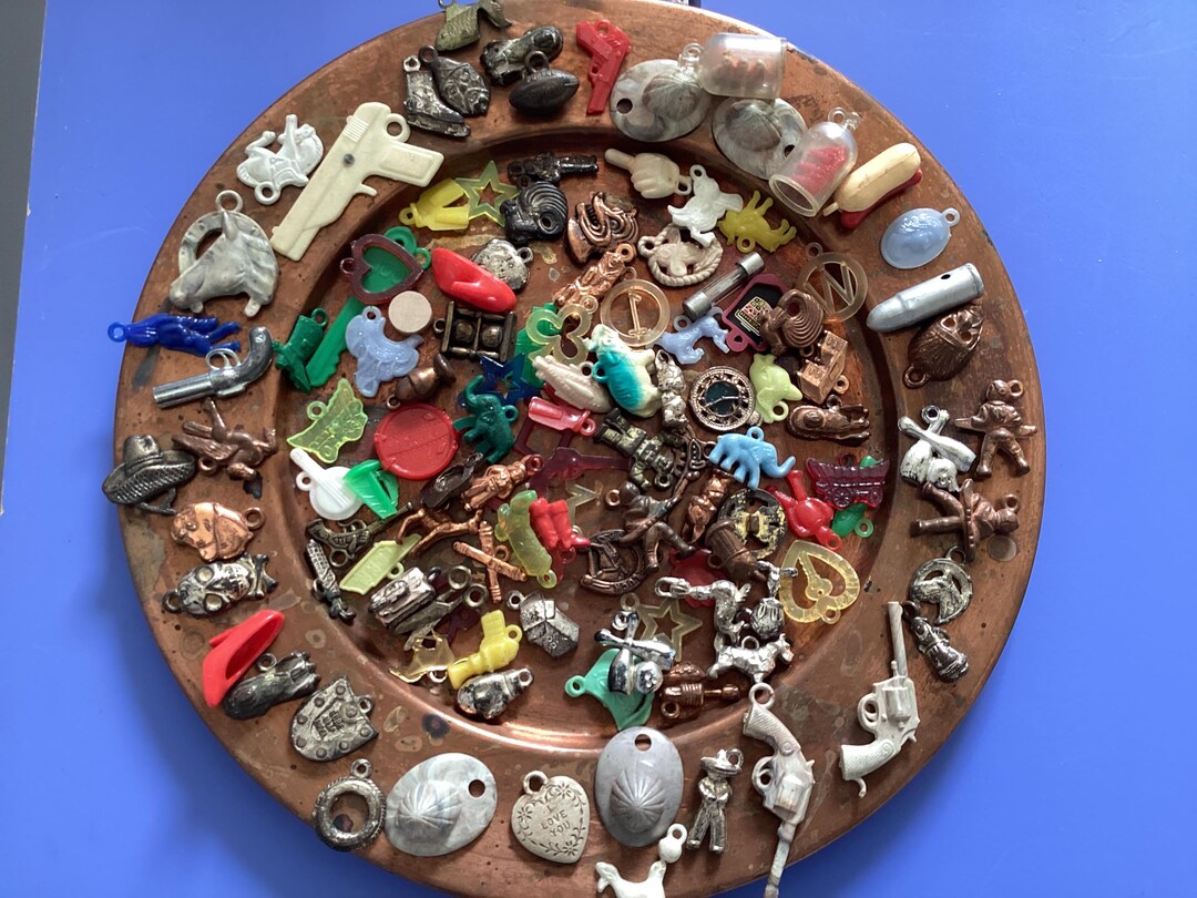 Vintage 50er / 60er Jahre Cracker Jack Bubble Gum Charm Preis Spielzeug ...