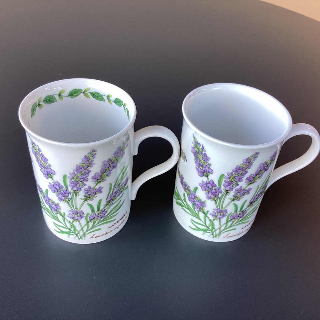 Vintage Crown Trent “lavender” Fine Bone China Spring Coffee Or Tea