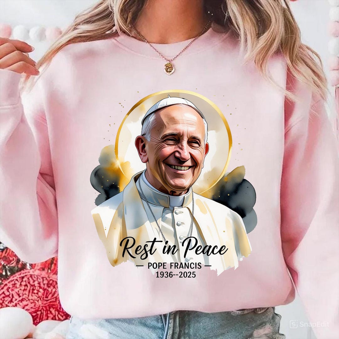 Pope Francis Tribute PNG - Rest in Peace 1936-2025, Pope Francis ...