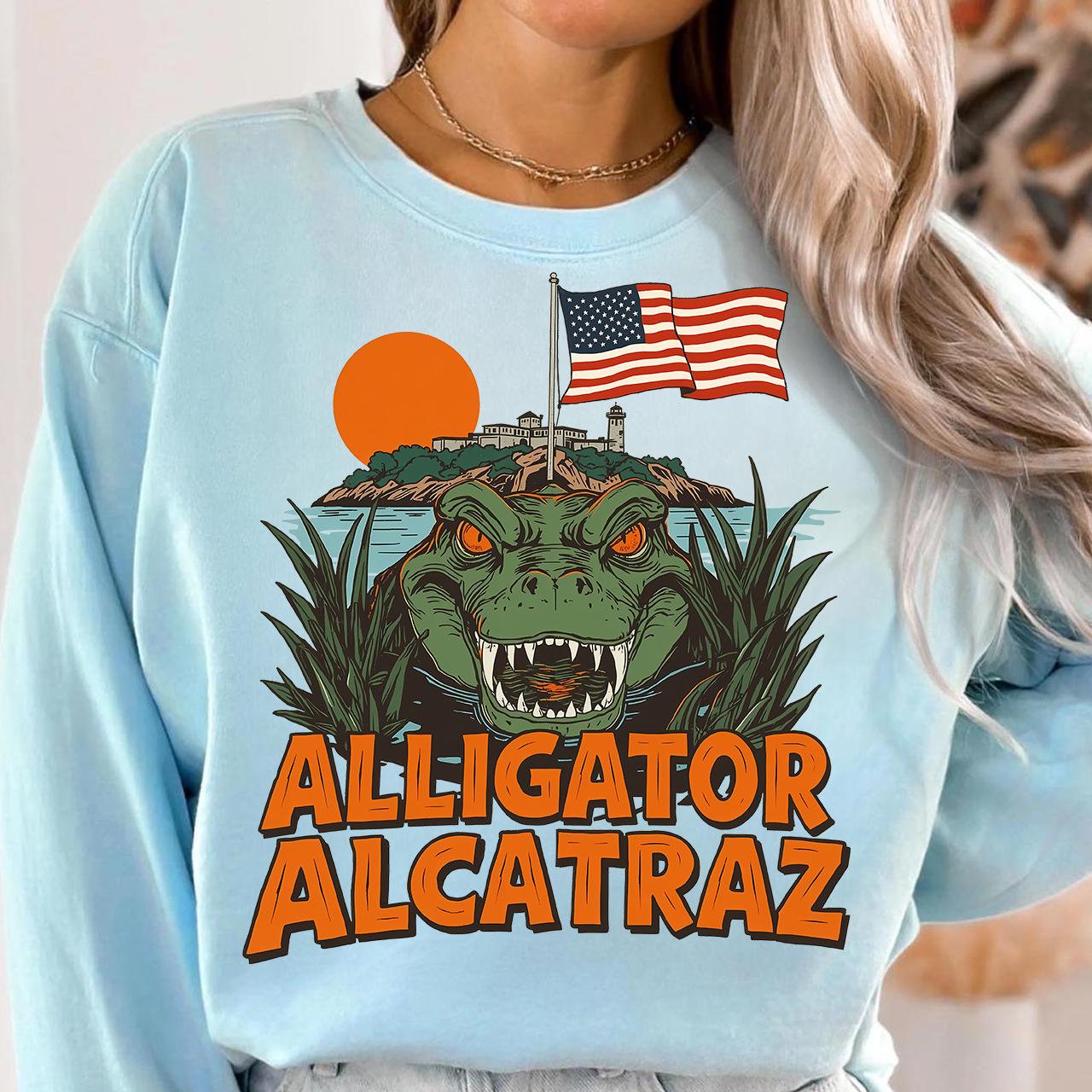 Alligator Alcatraz PNG, Funny Meme Florida Everglades Png, Funny ...