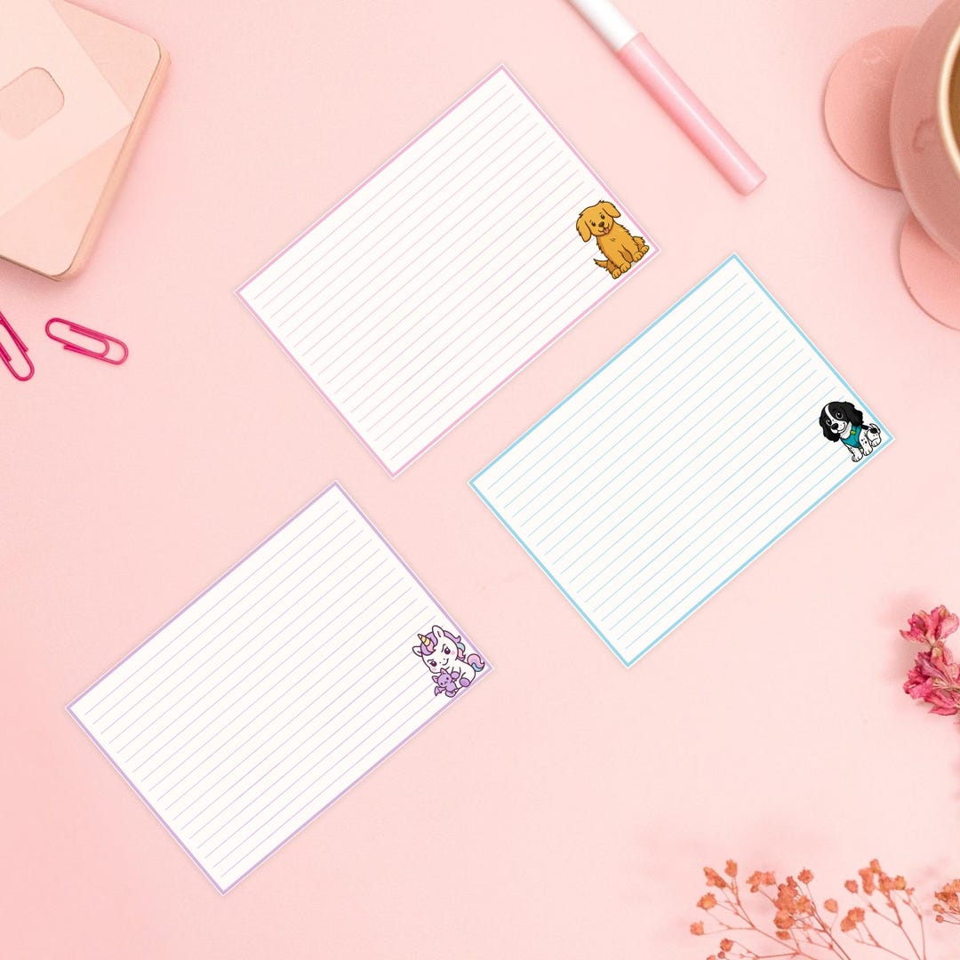 A5 Lined Animals Notepad - Etsy