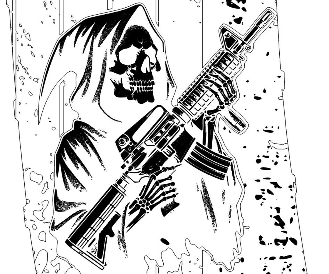 Pmag Grimm Reaper, Pmag Svg, Pmag File, Grimm Reaper, Parody - Etsy