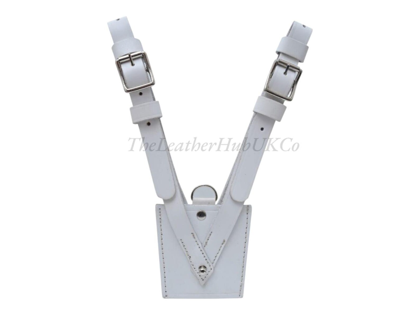 Handmade White Leather Sam Browne Belt Set: Military Parade Gear - Etsy