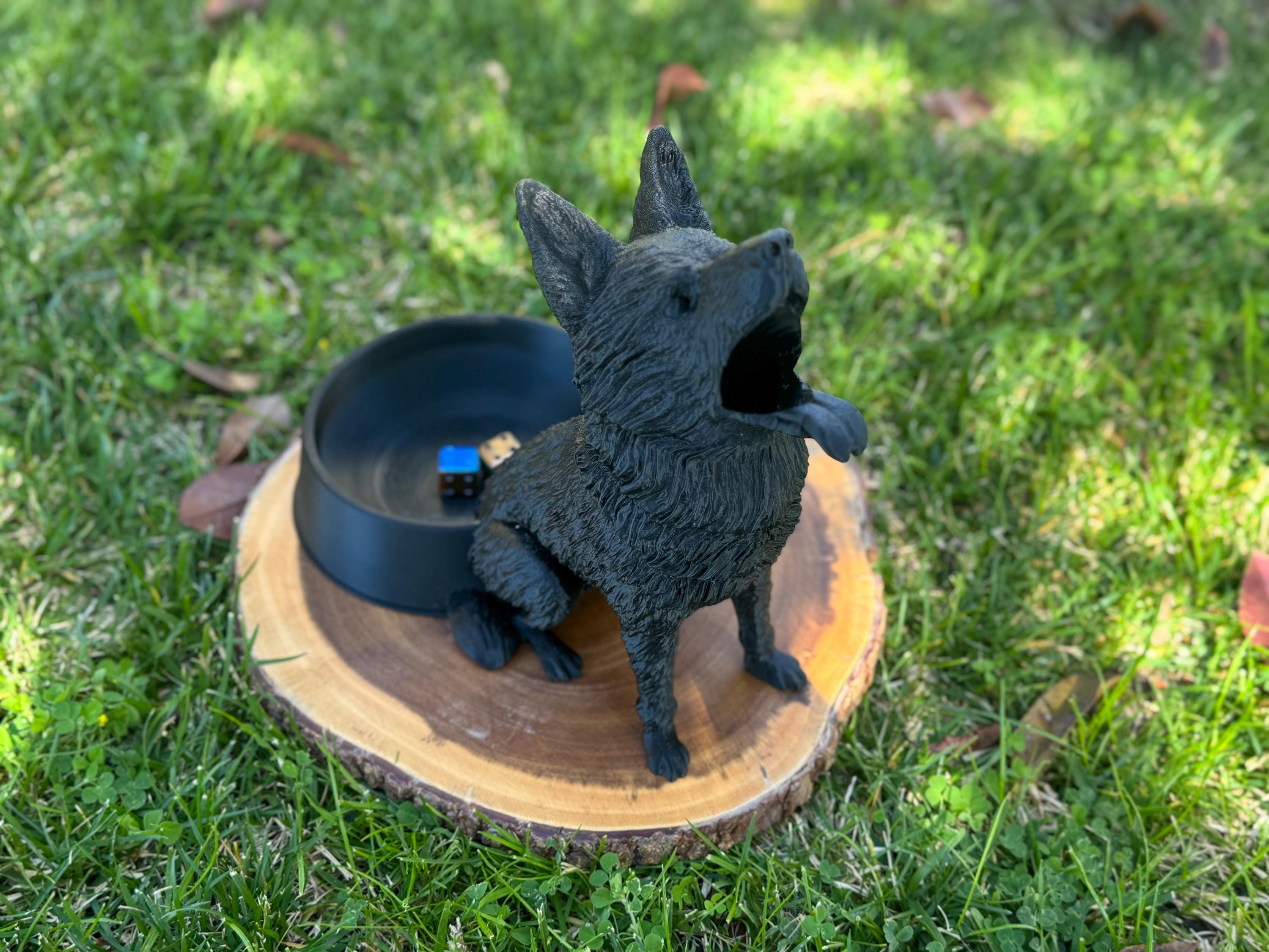 3D Printed Pooping German Shepherd Dice Roller – Gag Gift - Etsy