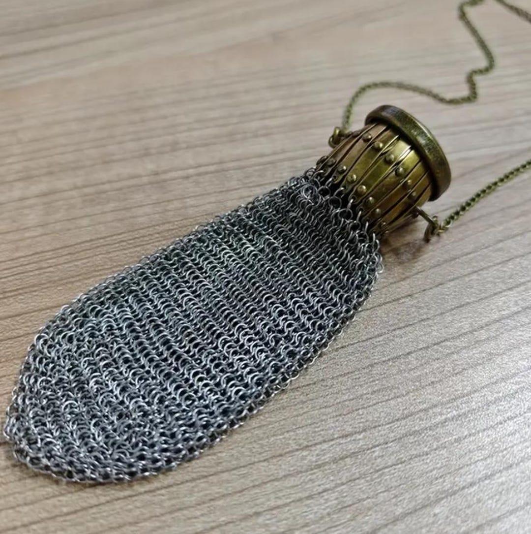 Vintage Handmade Stainless Steel Coin Purse - 1920s British-inspired ...