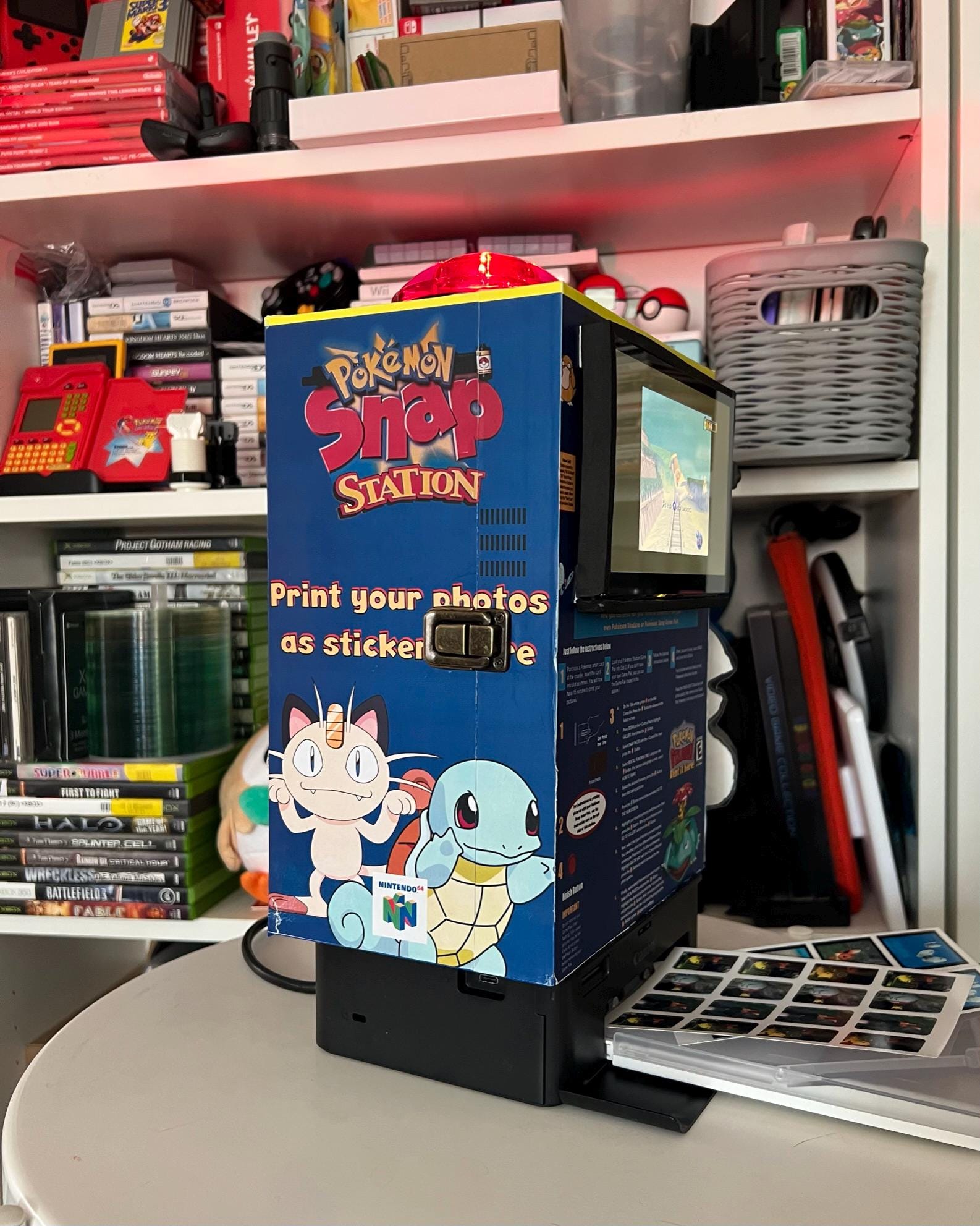 Replica Pokemon Snap Station Kiosk - Scale Model - Etsy