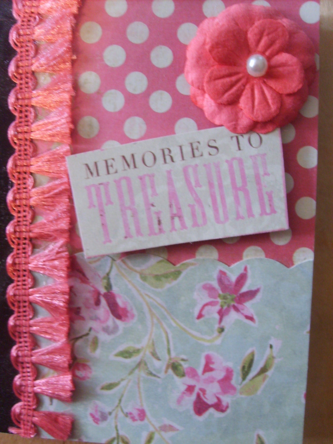 Memories to Treasure Altered Mini Composition Book - Etsy