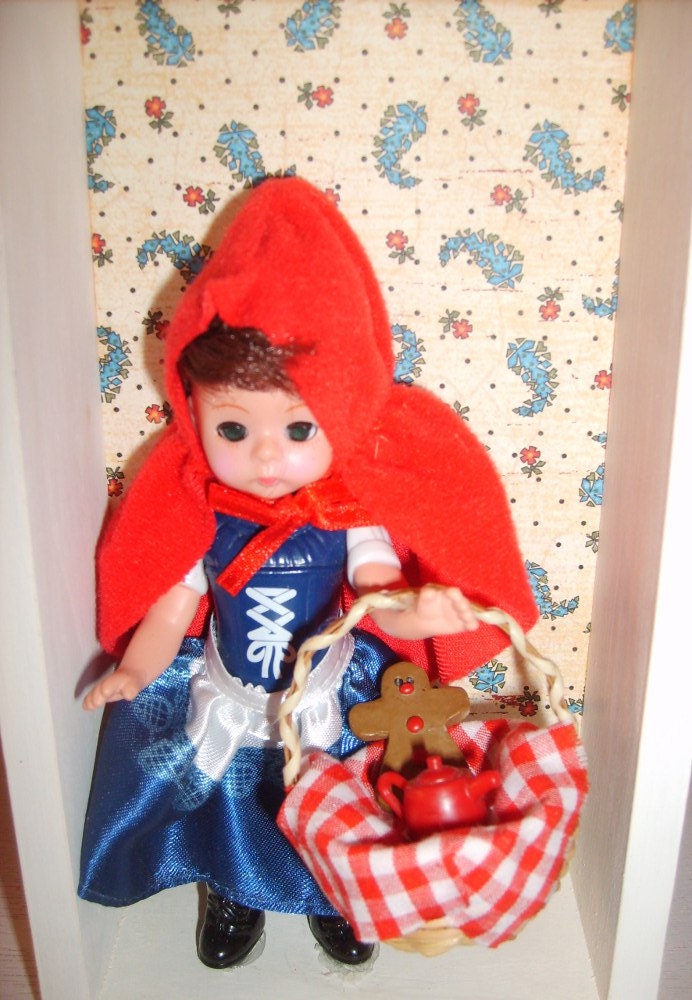 Little Red Riding Hood Shadow Box - Etsy