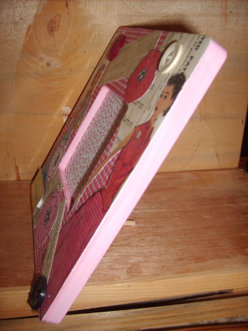 Nice Threads Sewing Themed Decoupaged Picture Frame - Etsy