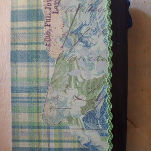 Vintage Inspired Fashion Lady Altered Mini Composition Book - Etsy