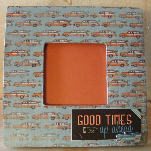 Car Themed Picture Frame - Etsy