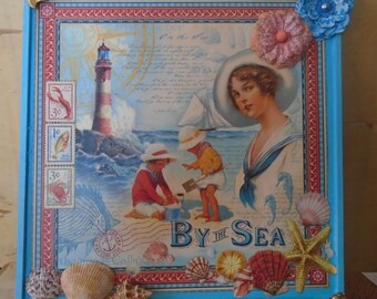 Sea Inspired Collage - Etsy