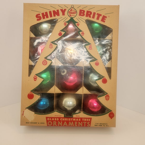 Shiny Brite Ornament - Etsy