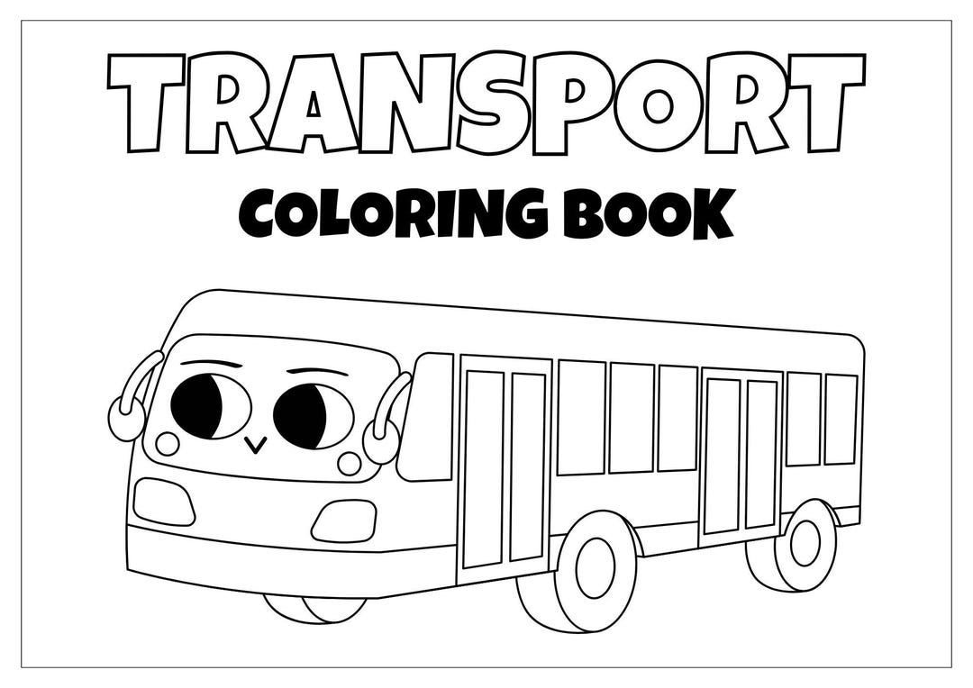 Vroom Vroom: Vehicles Coloring Book Wheels - Etsy