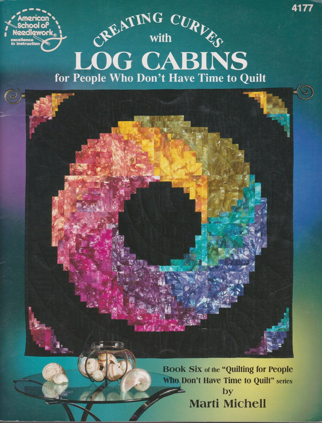 Creating Curves With Log Cabins for People Who Don't Have Time to Quilt Book by Marti Michell - Etsy