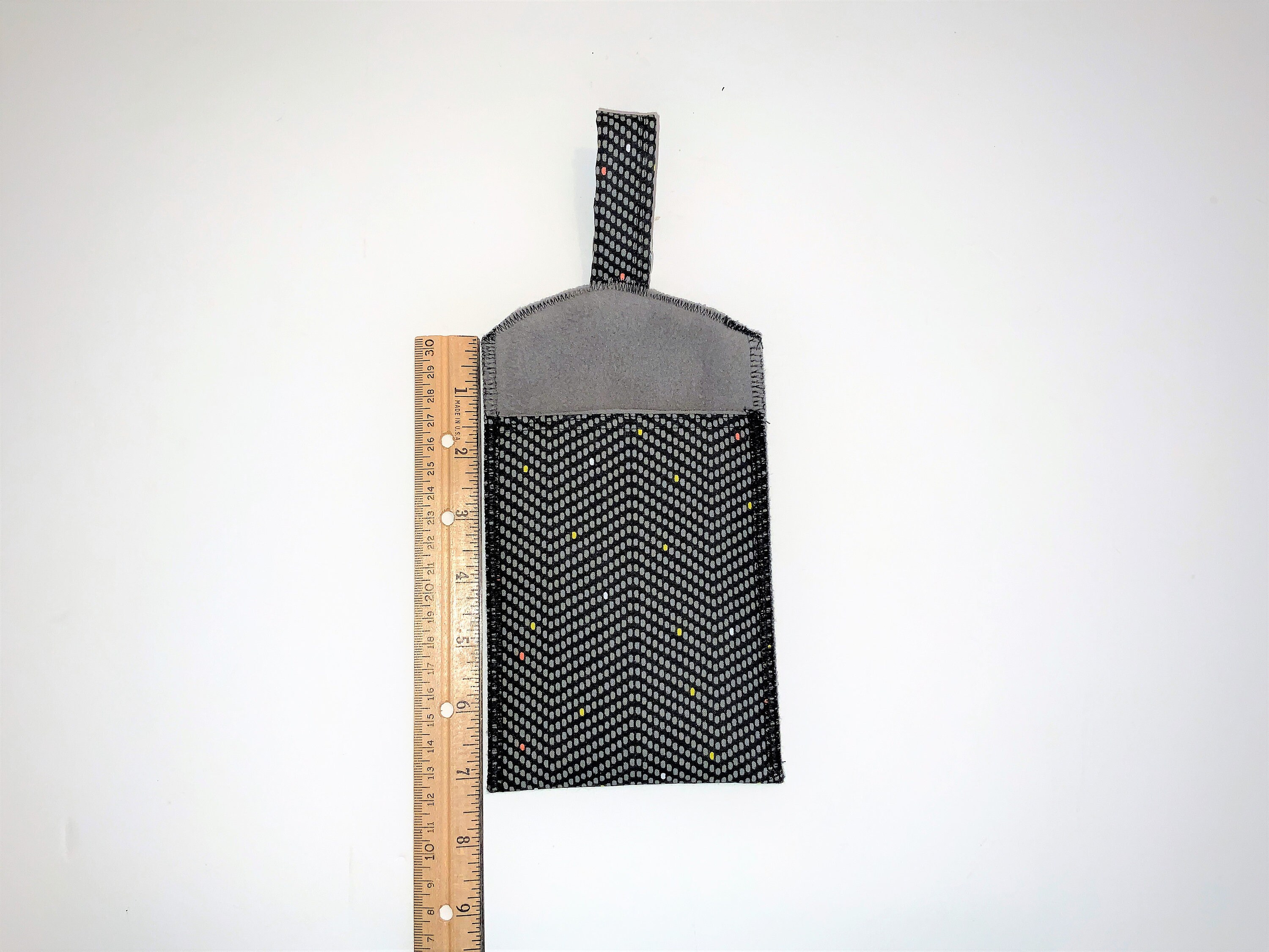 Cell Phone Holder Carrier Padded Fabric Phone Pouch With Adjustable ...