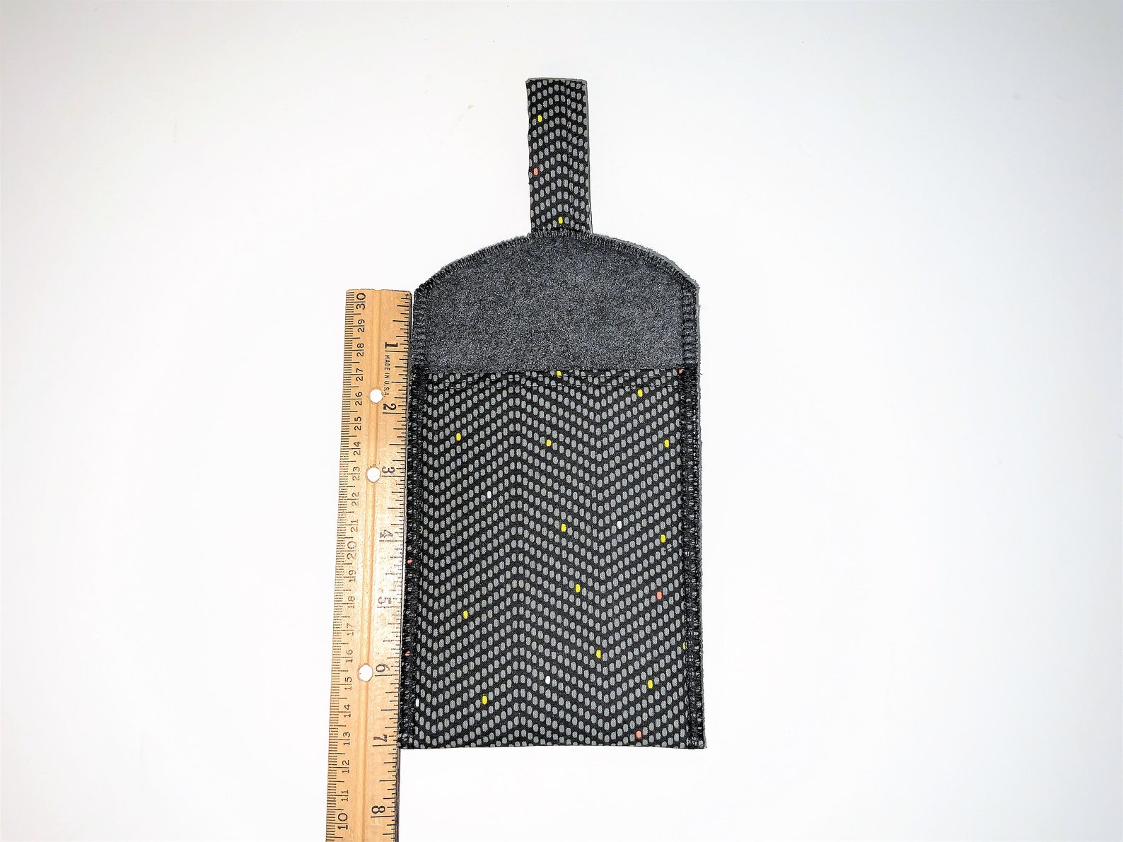 Cell Phone Holder Carrier Padded Fabric Phone Pouch With Adjustable ...