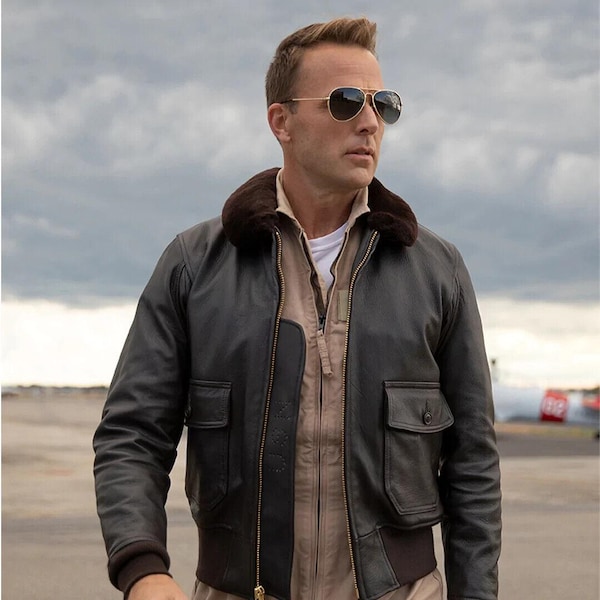Mens Bomber Navy Jacket - Etsy