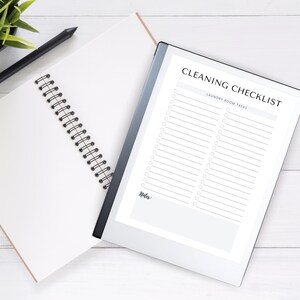 Digital Cleaning Checklist for Remarkable 1 & 2 | 10-page Home ...