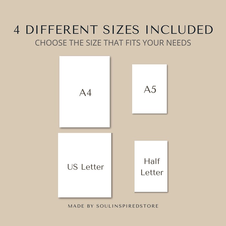 Room-by-room Cleaning Checklist | Printable Planner PDF in 4 Sizes ...