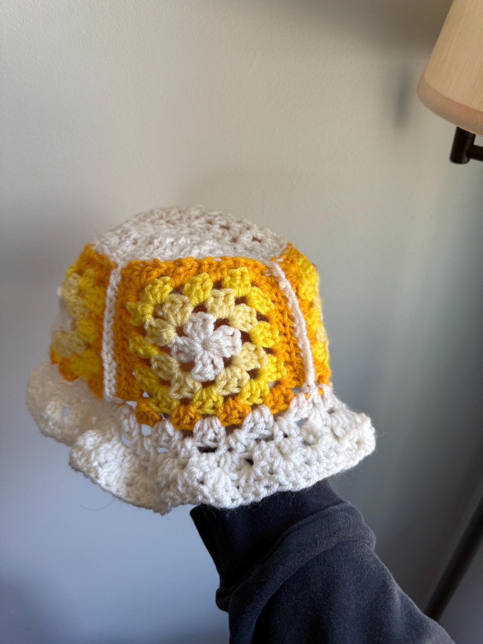 Granny Square Bucket Hat PATTERN - Etsy