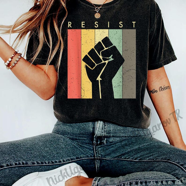 Resist PNG Bundle – Bold and Empowering Designs for Social Justice and ...