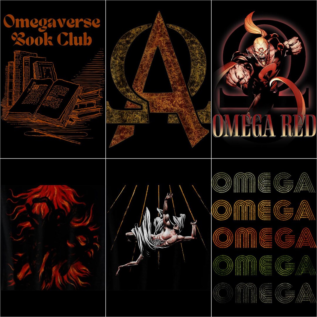 Omega Symbol & Omegaverse PNG Bundle – Digital Download for Sublimation ...