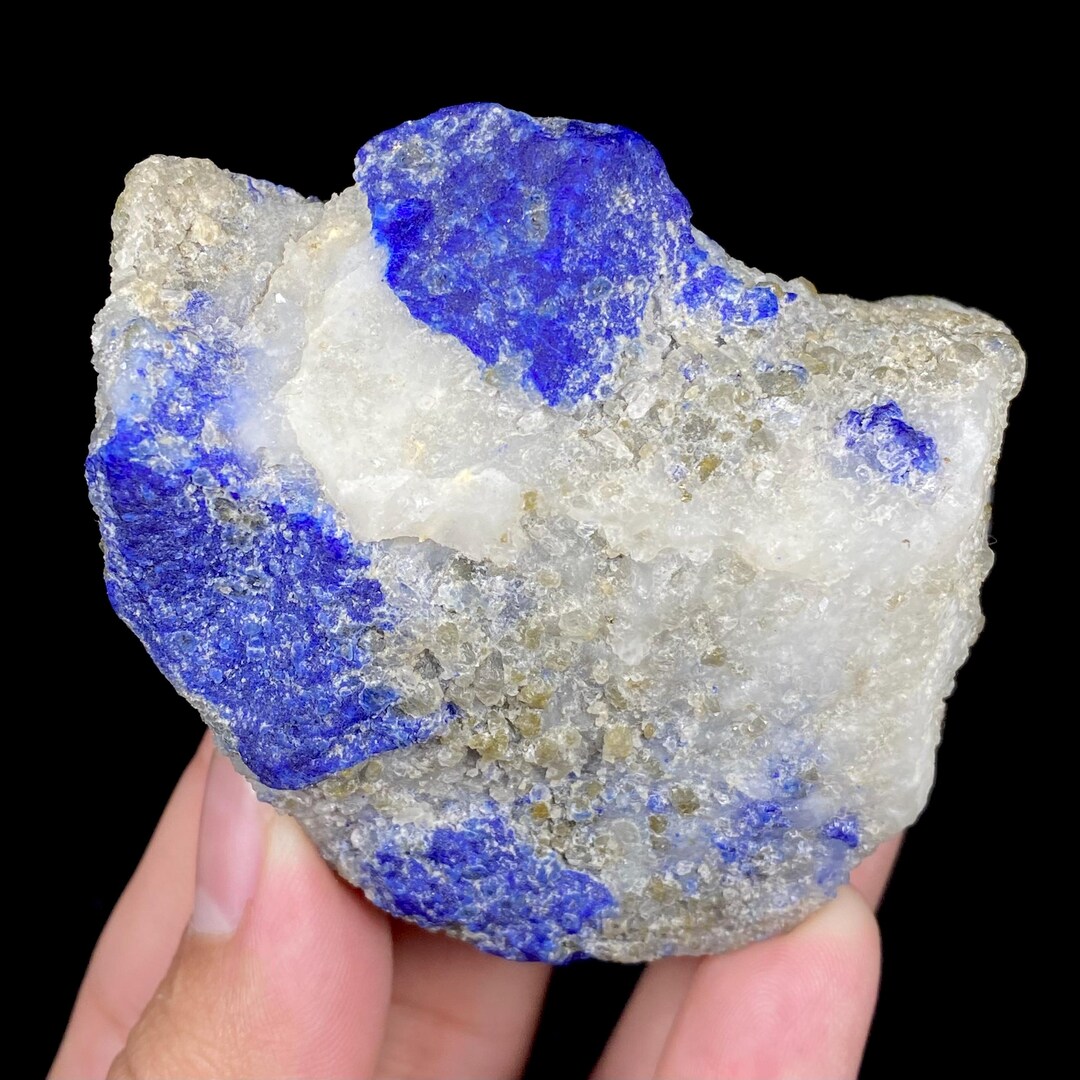 197 Gram Royal Blue Lazurite Crystal on Matrix @ Badakhshan ...