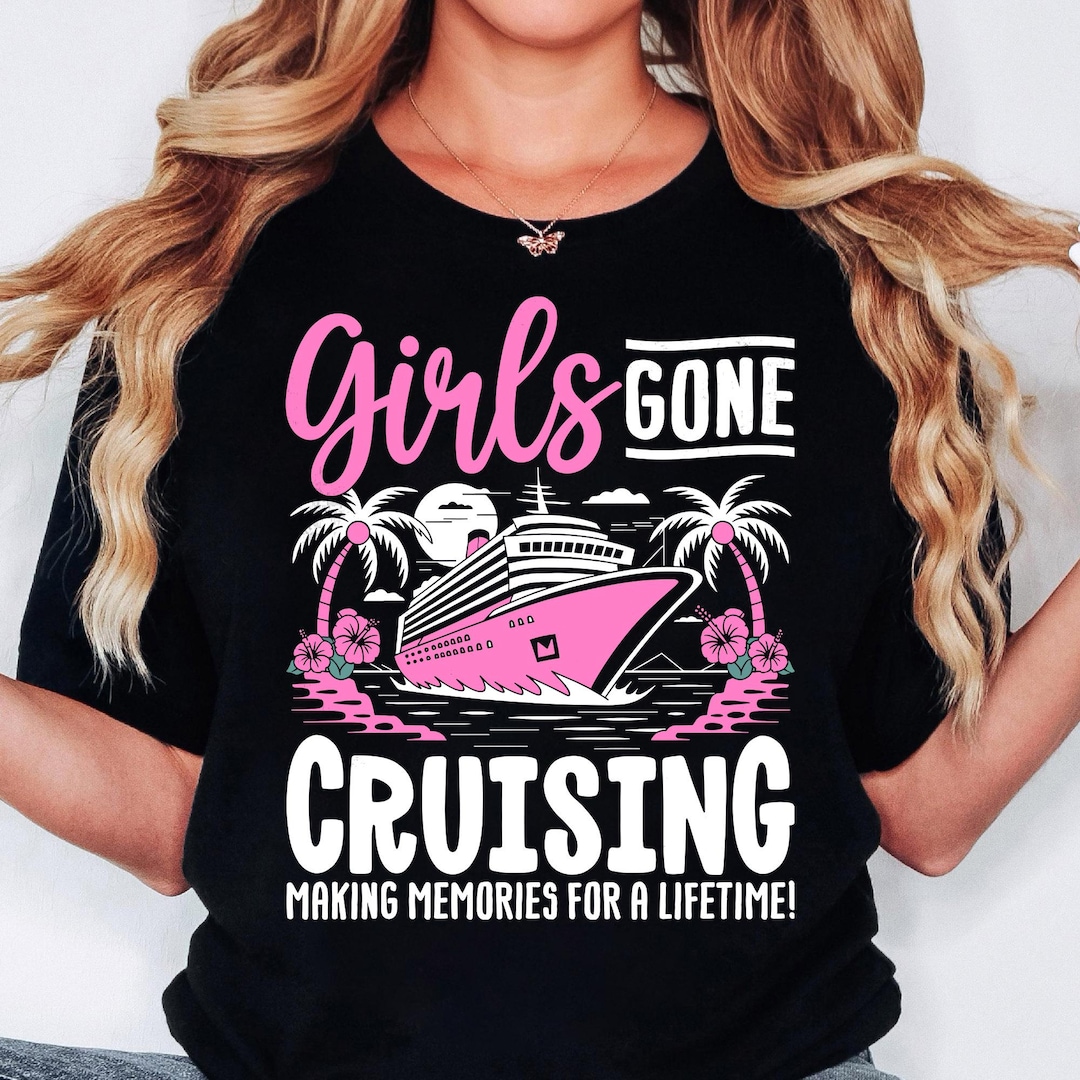 Girls Gone Cruising SVG PNG: Matching Vacation Cruise Trip (digital ...