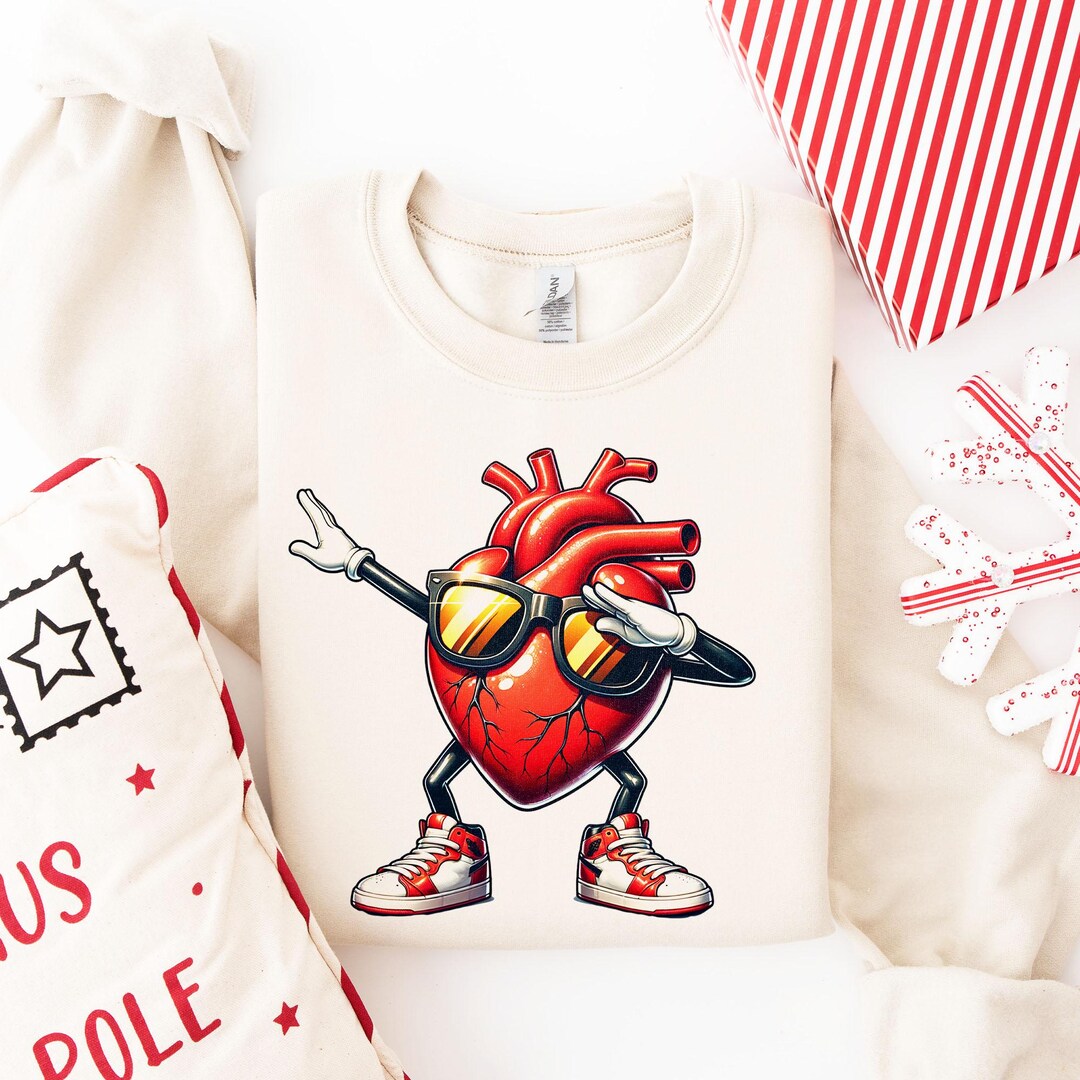 Dabbing Heart Warrior PNG, CHD Awareness Design (digital Download) - Etsy