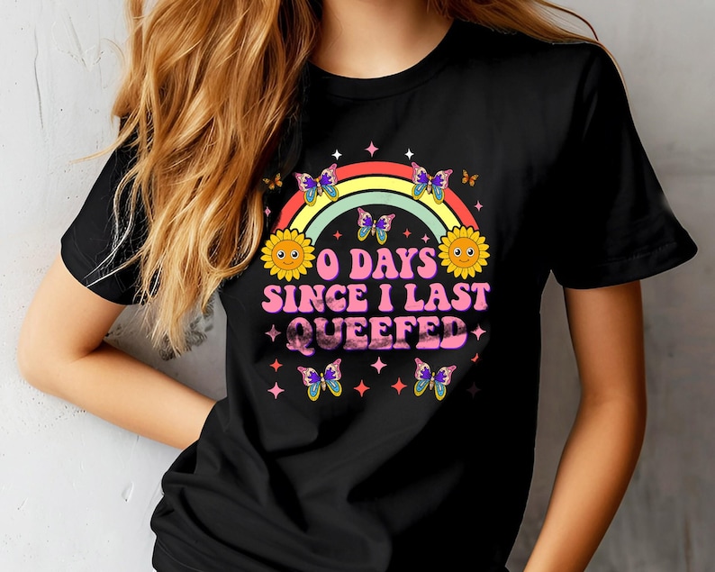 0 Days Since I Last Queefed Shirt Design: Funny Adult Humor (PNG SVG ...