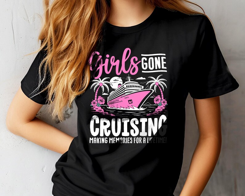Girls Gone Cruising SVG PNG: Matching Vacation Cruise Trip (digital ...