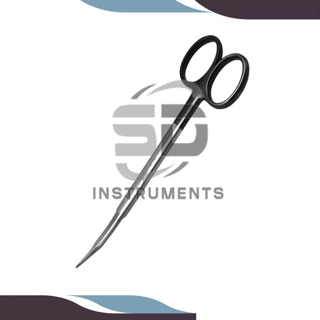 Goldman Fox TC Scissors – 13cm Supercut Curved Stainless Surgical ...
