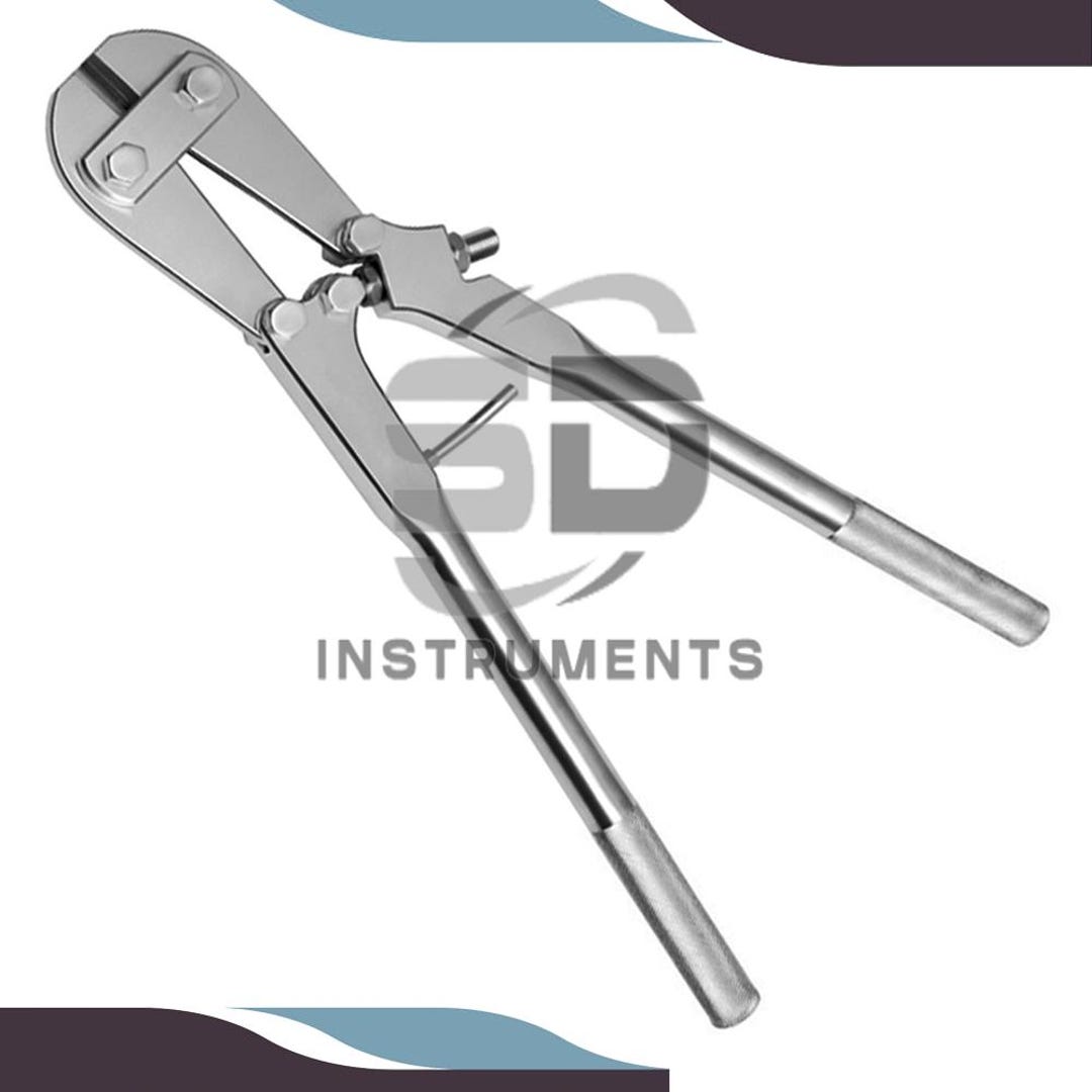 T/C Wire & Pin Cutter 18.5" – Side Cutting With Adjustable Bolt, German ...