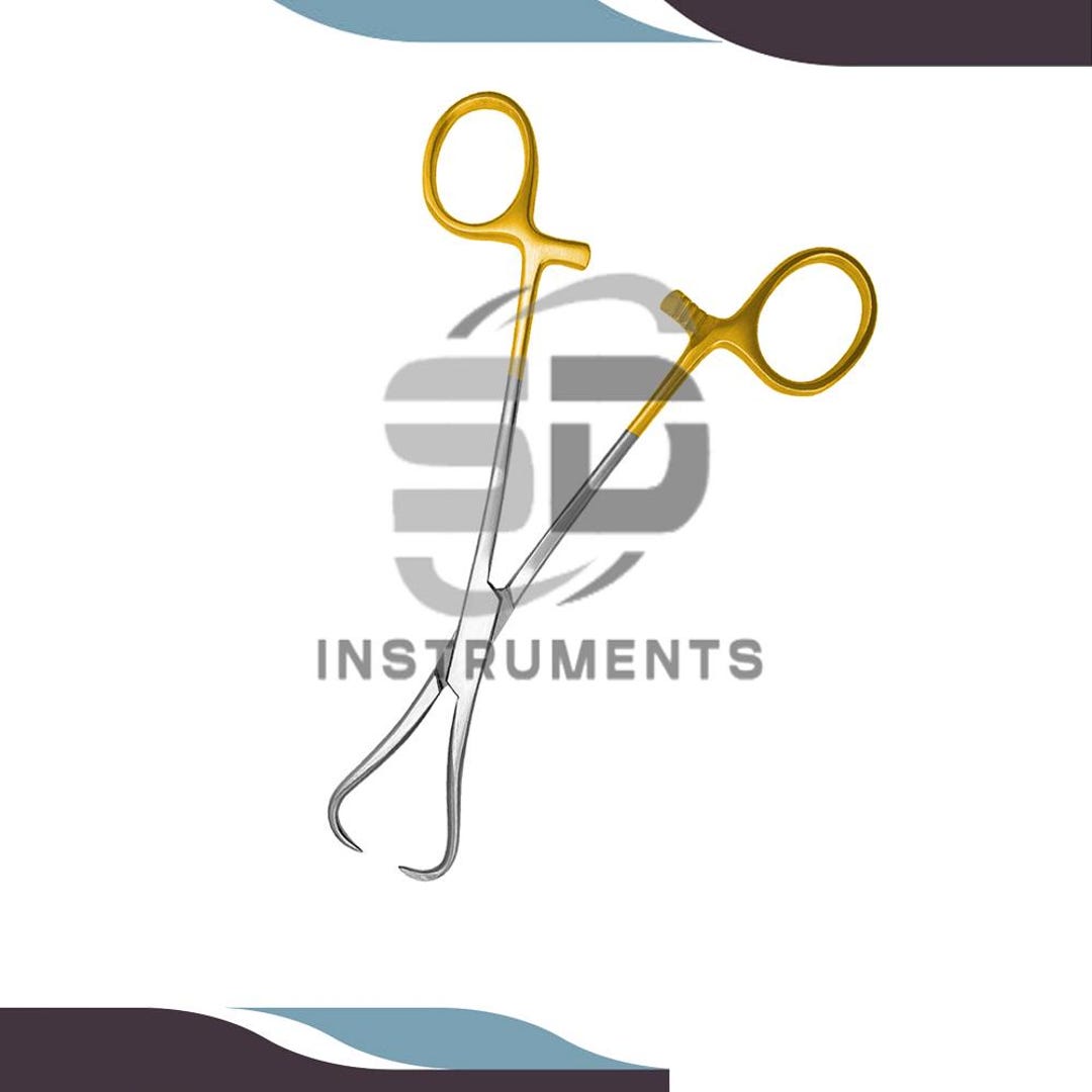 Adair Breast Clamp Forceps – 18cm Stainless Steel Surgical Instrument ...