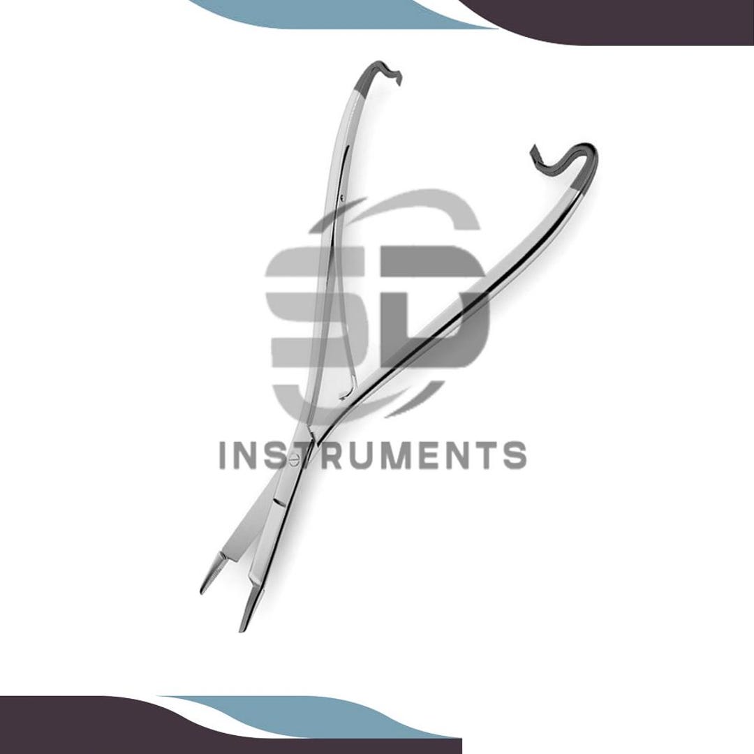 Mathieu-olsen Needle Holder – Straight Tungsten Carbide With Cross ...