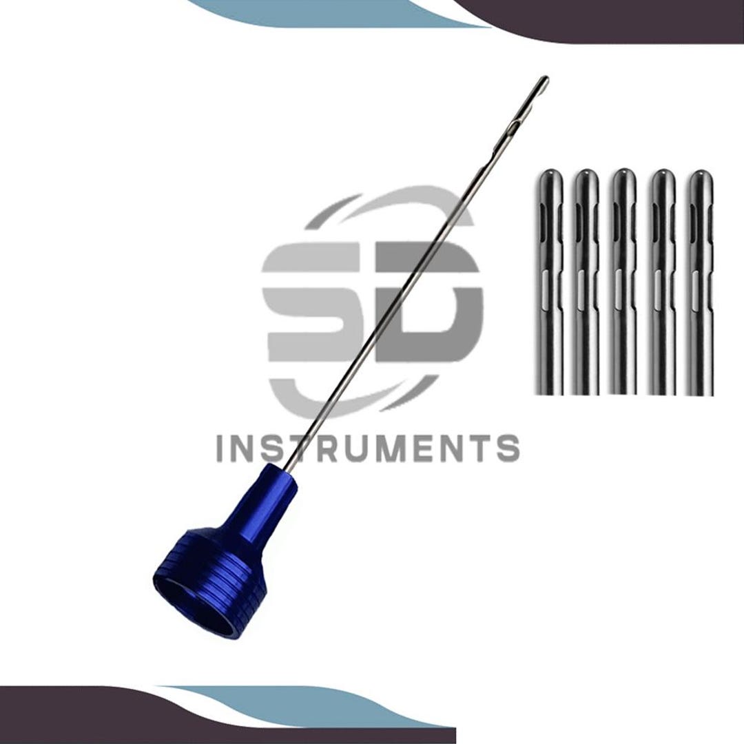 Toomey Handle Cannula – 60cc Liposuction Suction Tube, Double Mercedes ...